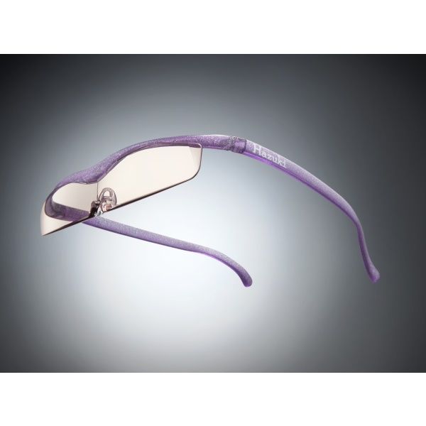 新品・4営業日で発送】名古屋眼鏡 ハズキクール1.32 クリアレンズ 紫 1